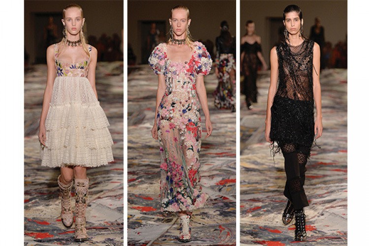 【ルック】アレキサンダー・マックイーン17SSウィメンズコレクション | FASHION | FASHION HEADLINE