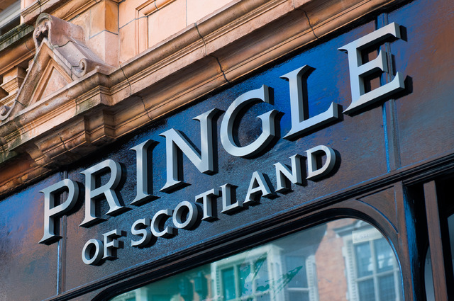 Pringle's new flagship store opens in London. Designed by ATELIER OI ...