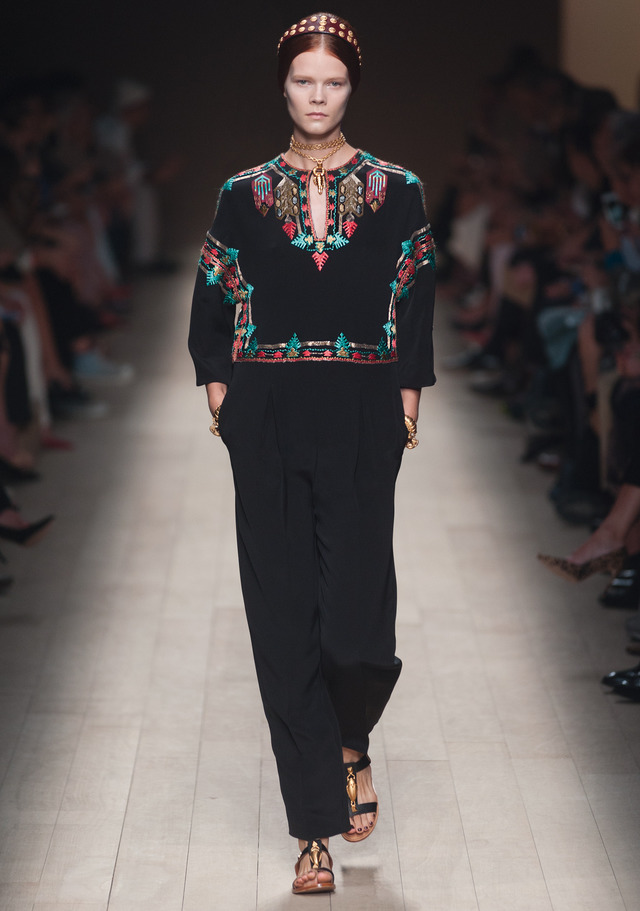 Valentino presents exotic embroidered couture for women in Paris for ...