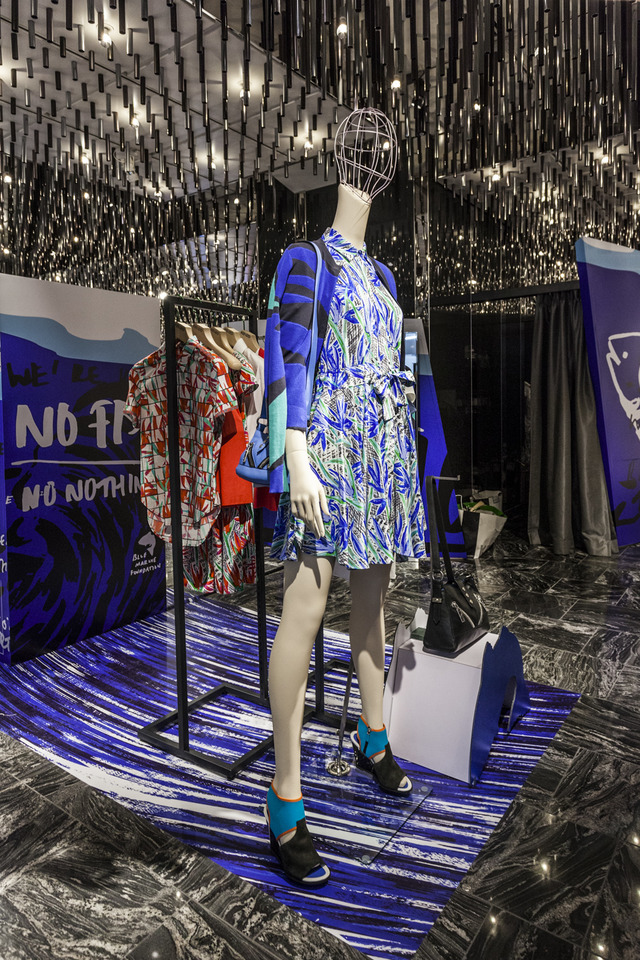 Kenzo launches new marine conservation series at Shinjuku Isetan ...