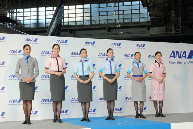 ANA unveils new uniforms designed by Prabal Gurung, unveiled by Yuzuru ...