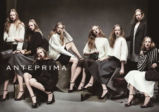 Anteprima's autumn/winter visual features Holly Rose Emery in eight ...