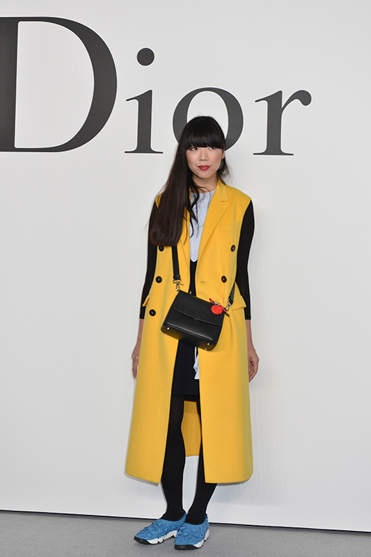 Dior's ultra-Tokyo fashion show. Koyuki, Ryuhei Matsuda, Kiko Mizuhara ...