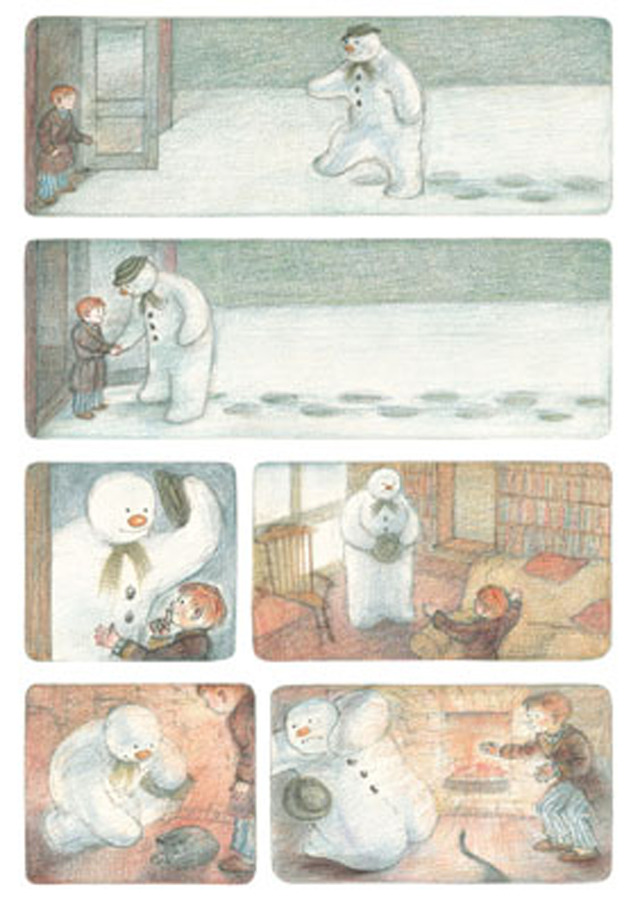 "Snowman Exhibition" held at Matsuya Ginza, displaying approximately ...