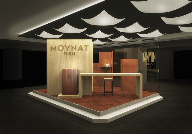 Moynat opens its first store in Japan at Seibu Ikebukuro. Commemorative ...