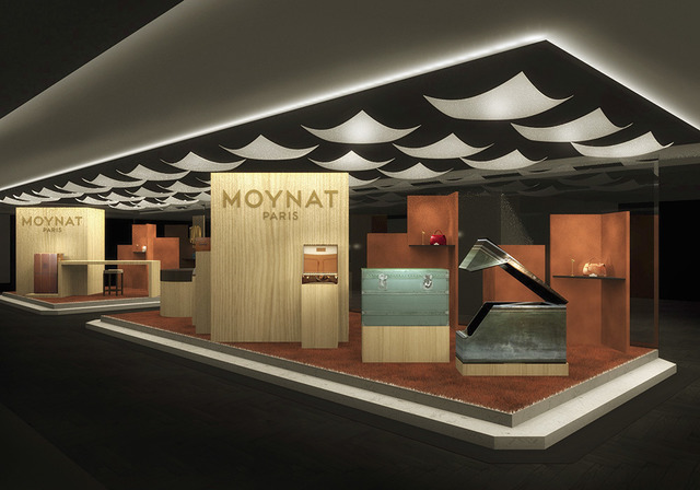 Moynat opens its first store in Japan at Seibu Ikebukuro. Commemorative ...