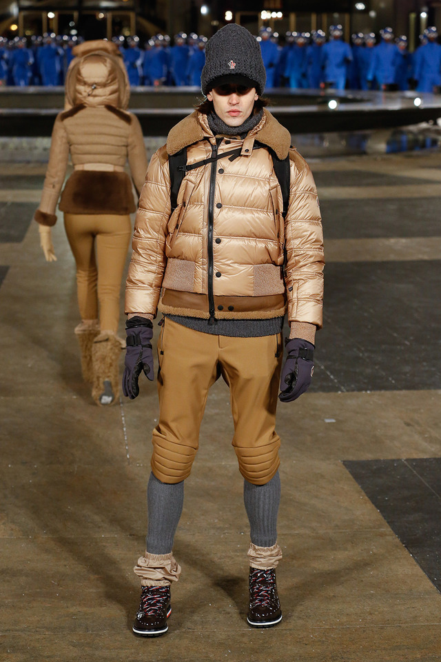 Moncler Grenoble unveils new snowboarding apparel at the New York ...