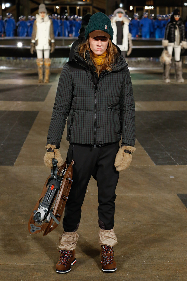 Moncler Grenoble unveils new snowboarding apparel at the New York ...