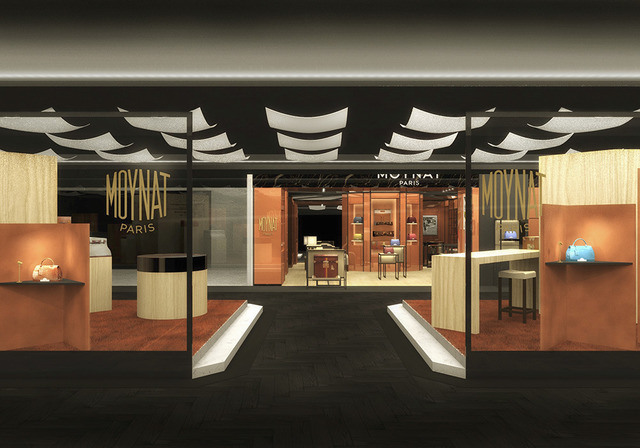 Moynat opens its first store in Japan at Seibu Ikebukuro. Commemorative ...