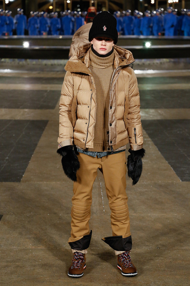 Moncler Grenoble unveils new snowboarding apparel at the New York ...