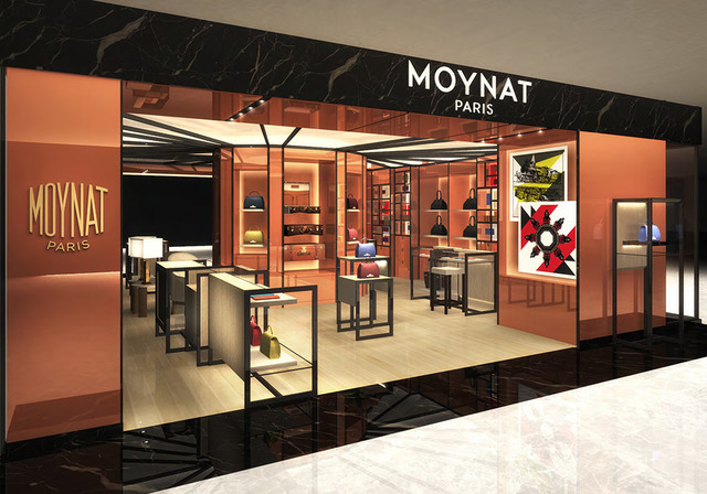 Moynat opens its first store in Japan at Seibu Ikebukuro. Commemorative ...