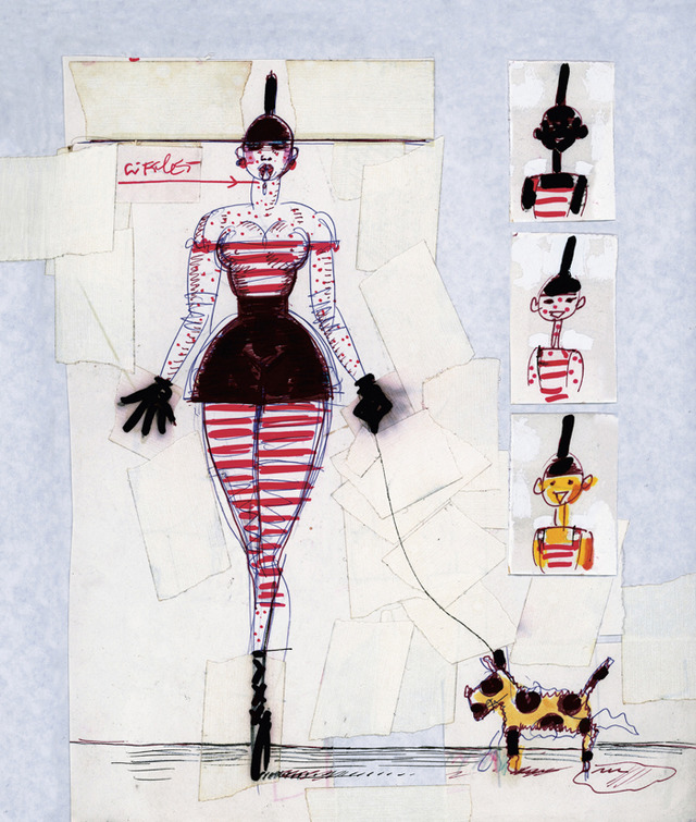Jean-Paul Goude, fashion's greatest image maker, is currently exhibited ...