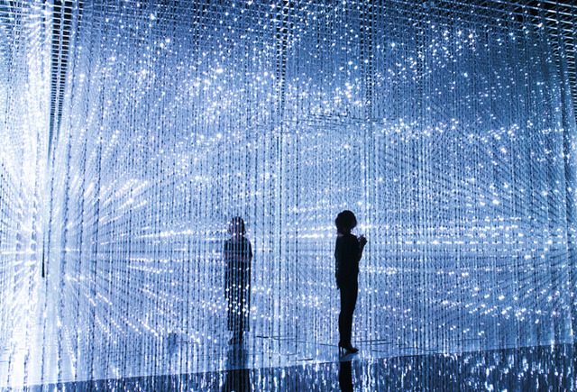 TeamLab exhibits its largest digital work to date, allowing visitors to ...