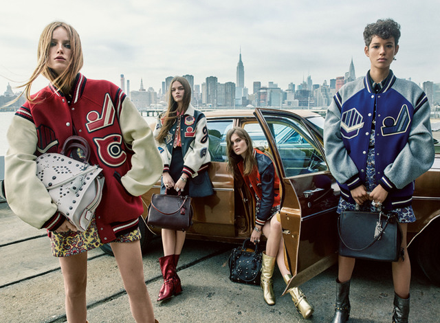 Coach unveils its Fall 2016 global advertising campaign, showcasing a ...