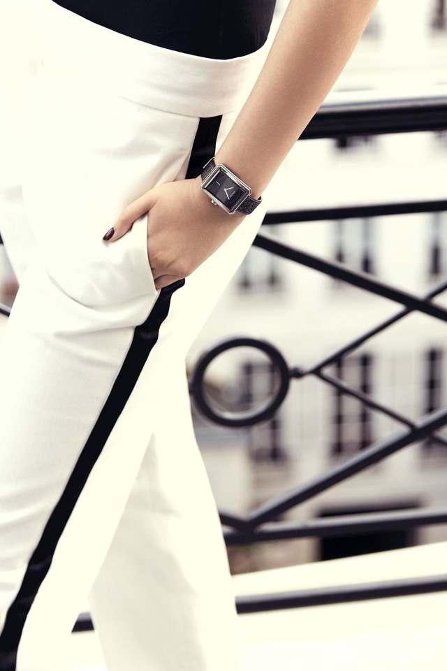 Chanel's "Boyfriend Tweed" watch now available in black | PHOTO(3/7 ...