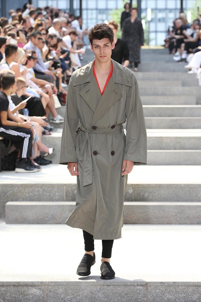 Traveling through the desert in the heart of the city: Issey Miyake Men ...
