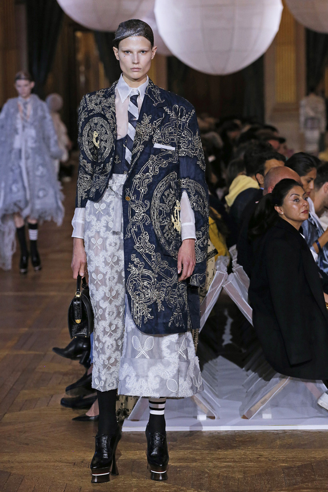 Thom Browne, making his Paris Fashion Week debut, dreams of tulle [2018 ...