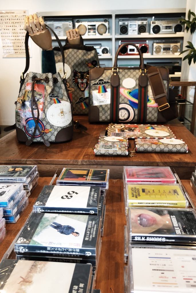 Gucci collaborates with Nakameguro's cassette tape shop Waltz to ...