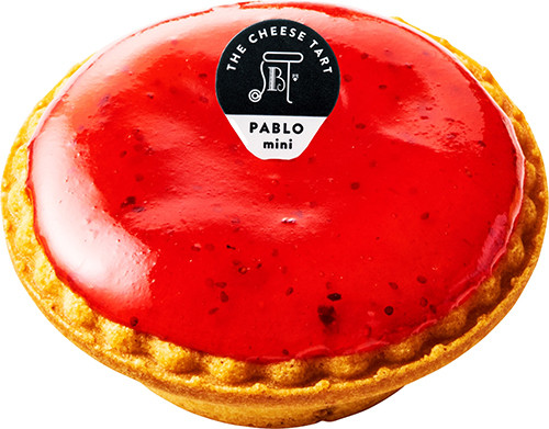 Pablo Mini, a palm-sized cheese tart with a limited edition "melting ...