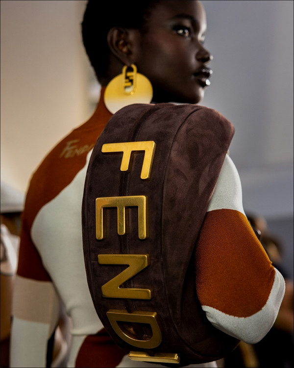 Fendi introduces the new Fendigraphy bag, a classic hobo silhouette ...