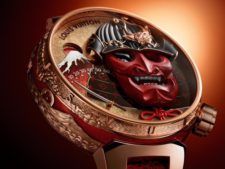 Louis Vuitton Watchmaking Atelier Launches Tambour Bushido Automata, a ...